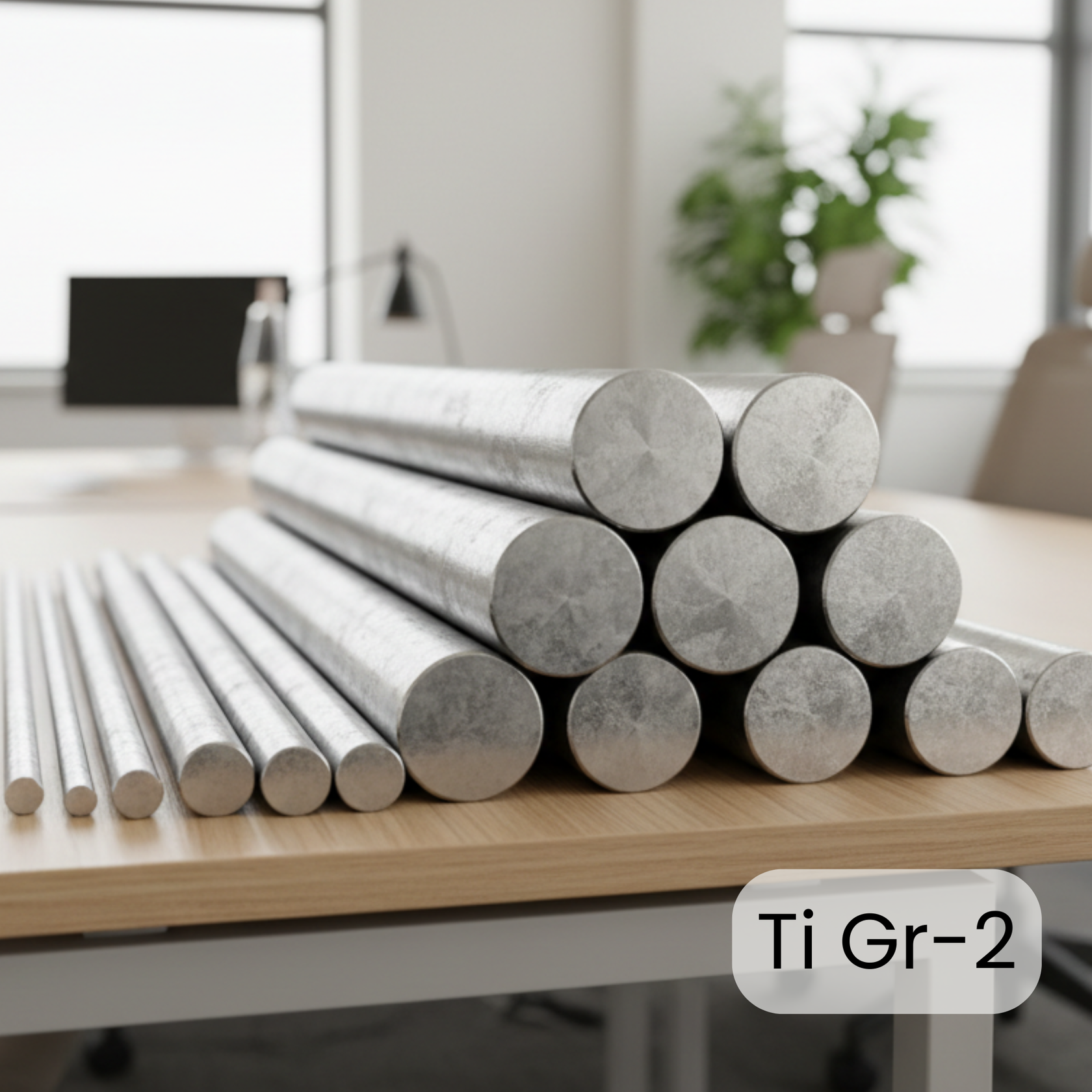 10mm Dia Titanium Grade 2 Rod Buy online ship world wide – Ti-Shop.com